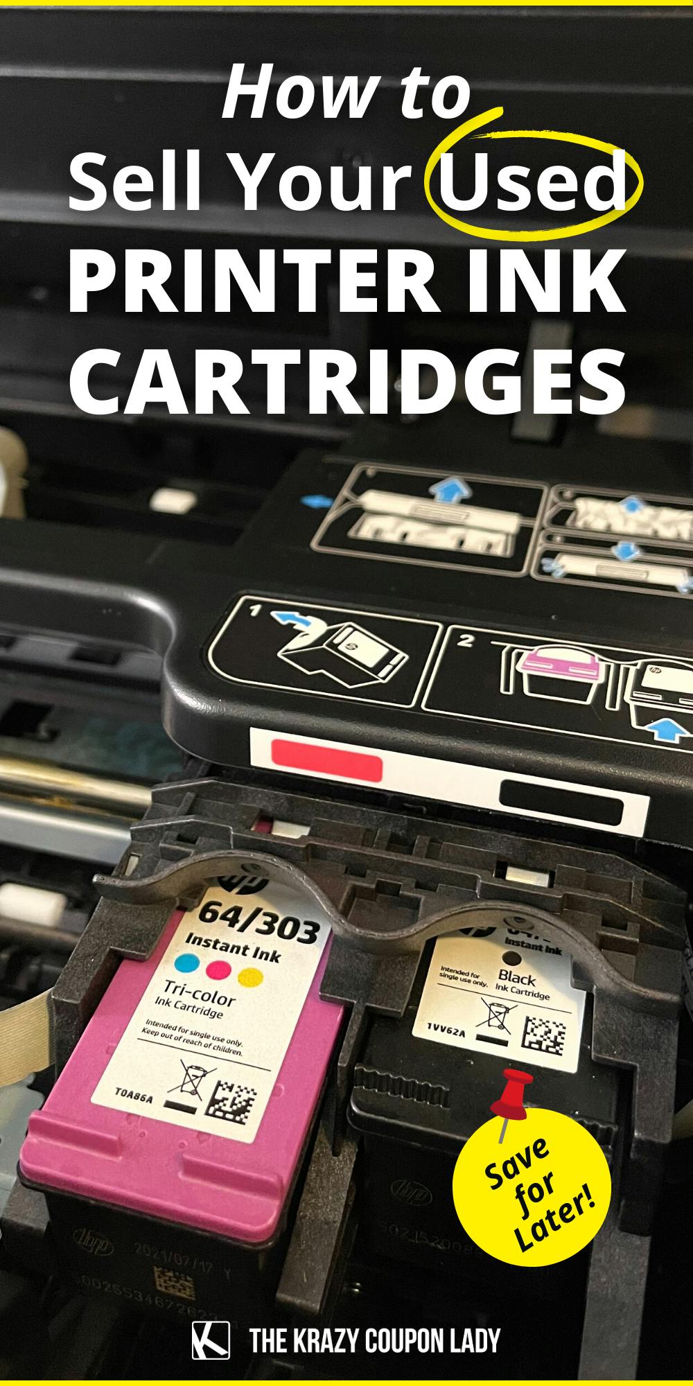 How to Sell Your Used Ink Cartridges - The Krazy Coupon Lady