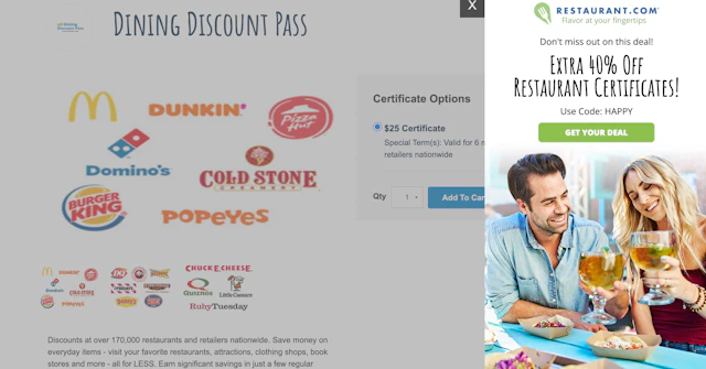 Restaurant.com Deals To Let You Dine Out on the Cheap - The Krazy ...
