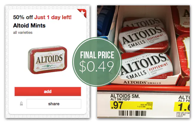 Stocking Suffer Idea: Altoids Mints, Only $0.49 at Target! - The Krazy ...