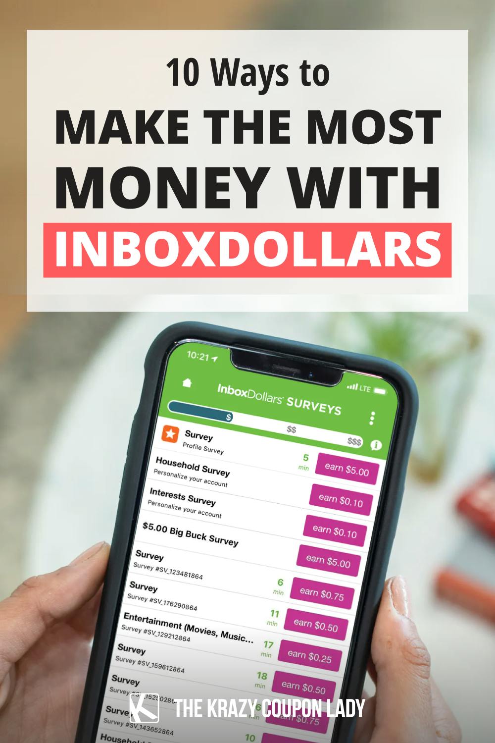 10 Ways to Make the Most Money with InboxDollars - The Krazy Coupon Lady