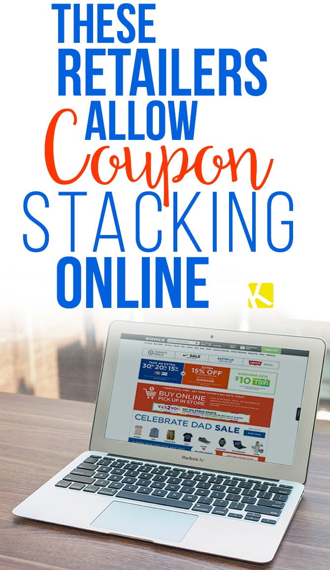 These Retailers Allow Coupon Stacking Online - The Krazy Coupon Lady