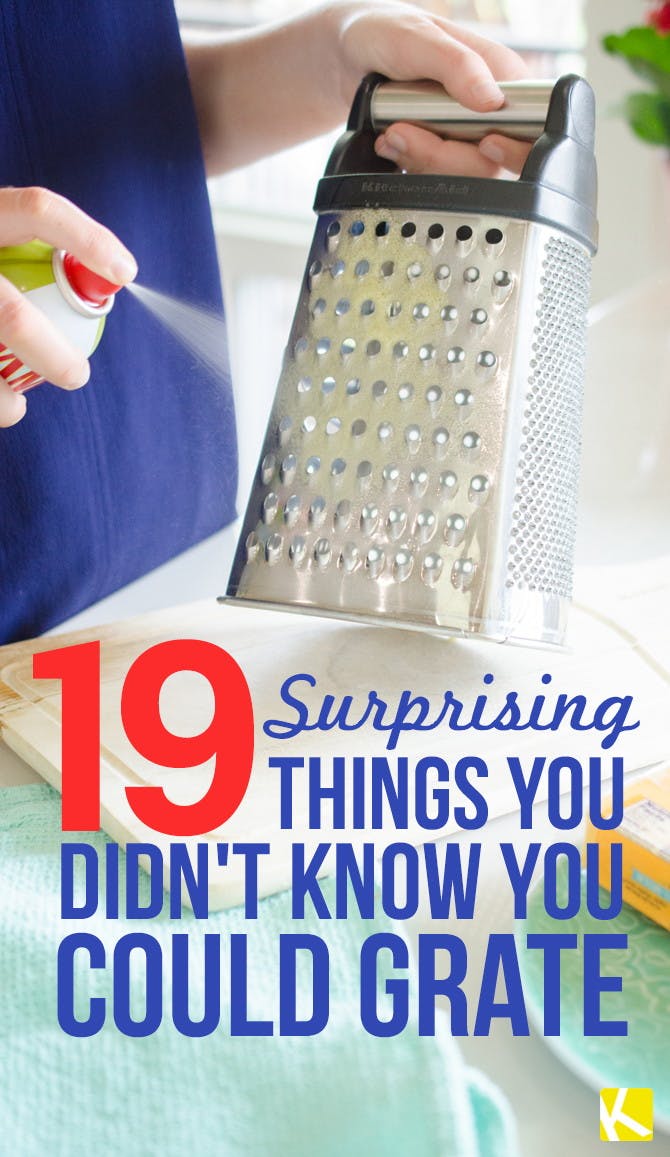 19 Surprising Things You Didn't Know You Could Grate - The Krazy Coupon ...
