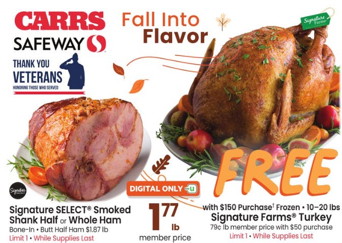 Where to Find Free Turkey Giveaways (2022) - The Krazy Coupon Lady