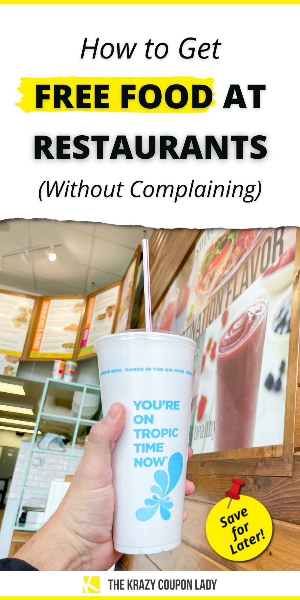 How to Get Free Food at Restaurants (No Complaining Necessary!) - The ...