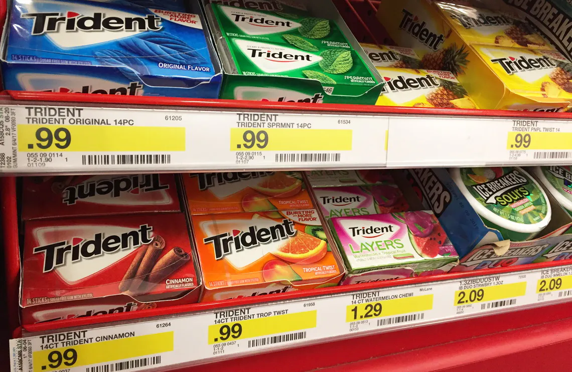 50% Off Cartwheel: Trident Gum, Only $0.50 at Target! - The Krazy ...