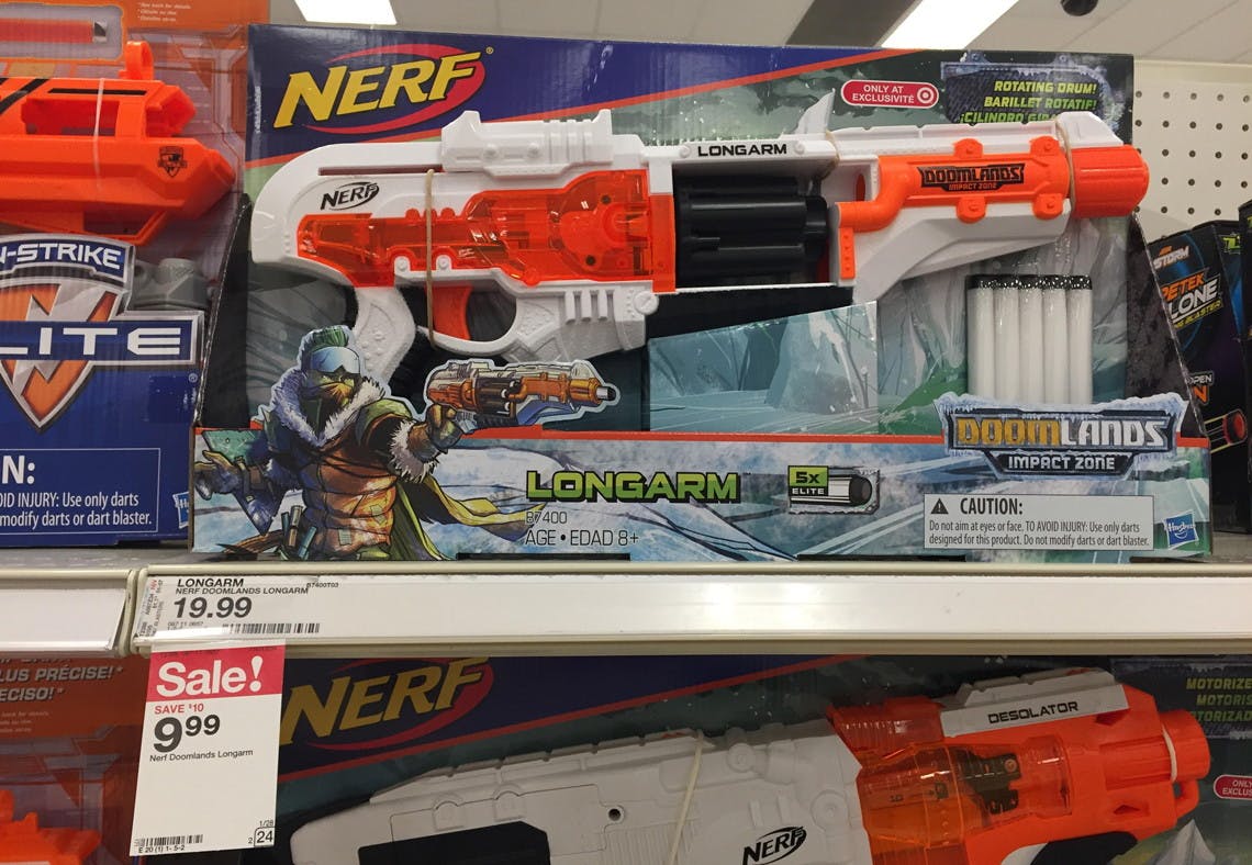 sainsburys nerf target