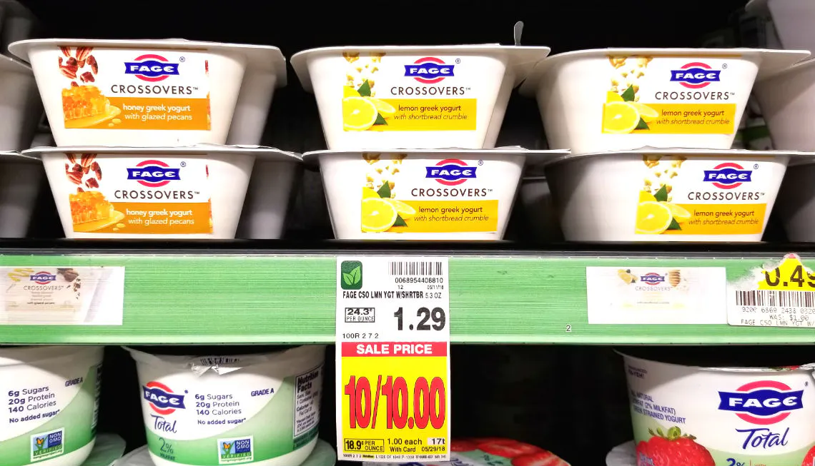 So Easy! Fage Crossovers Yogurt, Only $0.25 at Kroger! - The Krazy ...