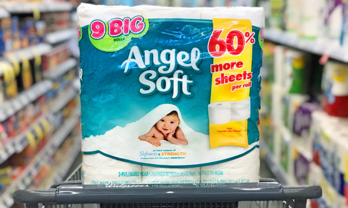 Angel Soft Bath Tissue, Only $0.01 per Square Foot at Walgreens! - The ...
