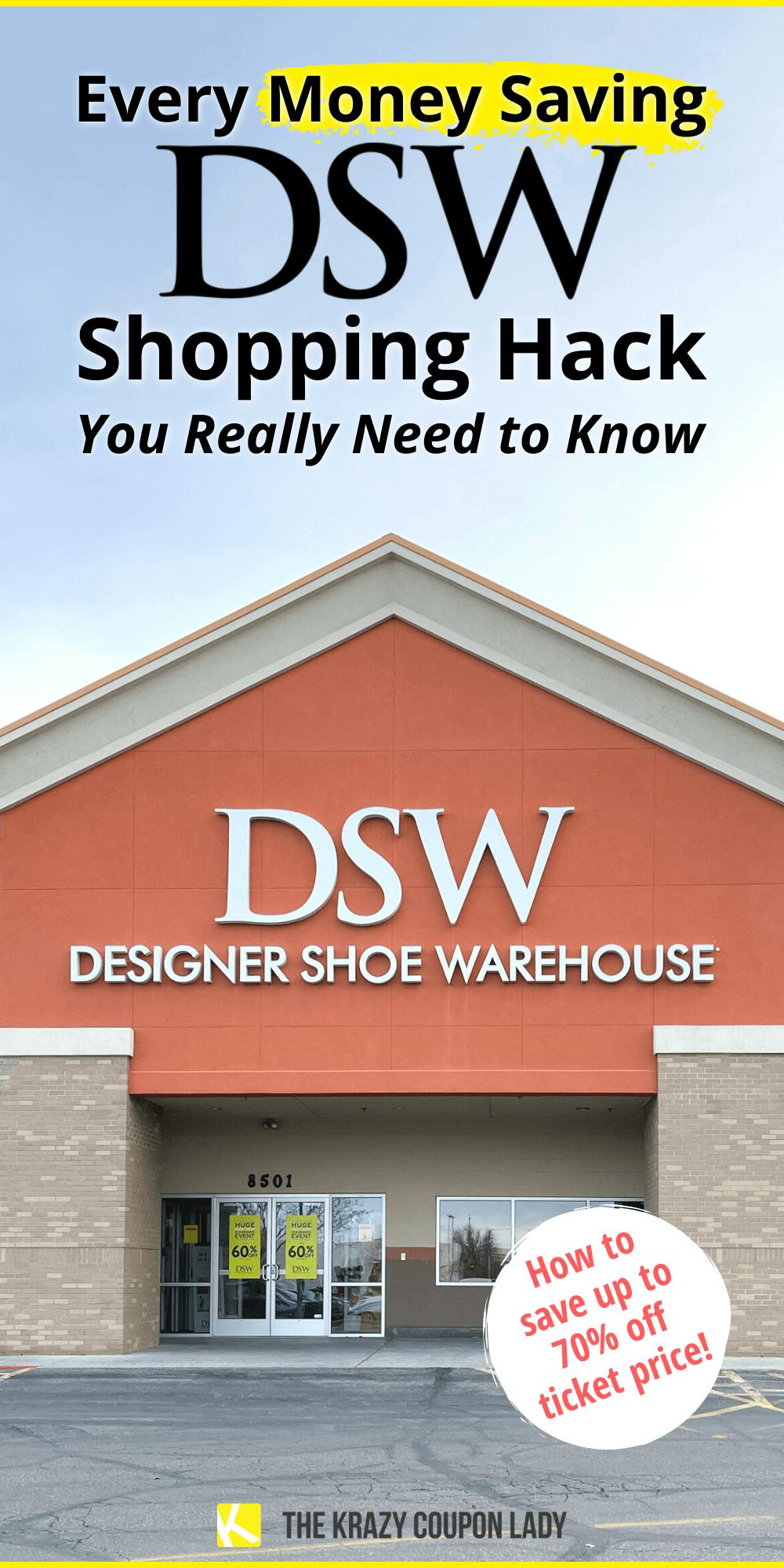 14 DSW Shopping Tips to Save You at Least 70% - The Krazy Coupon Lady