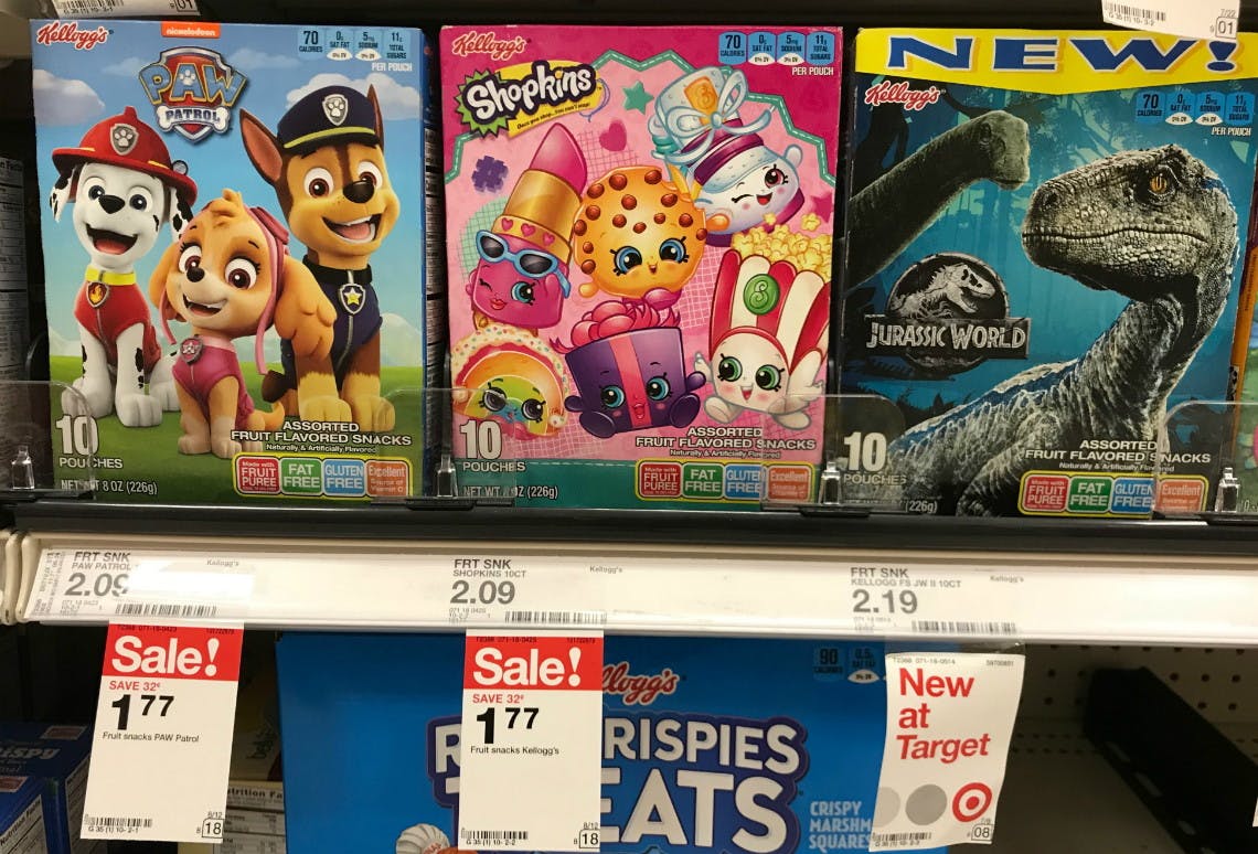Target Fruit Snacks