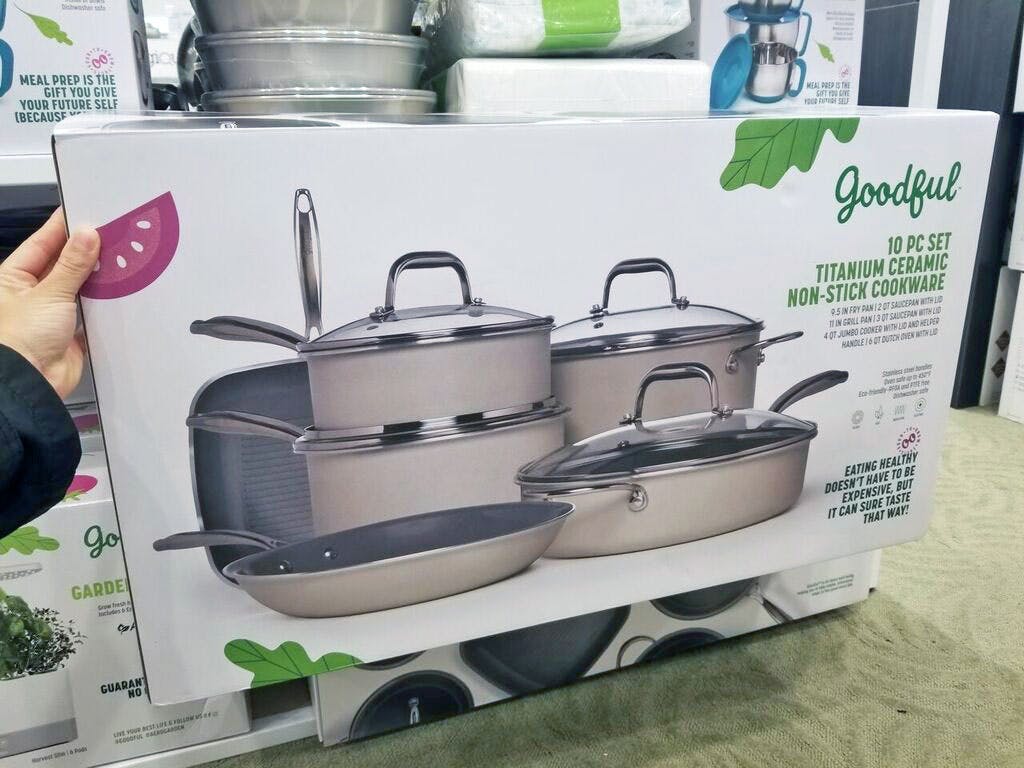 Goodful 10-Piece Cookware Set, $79.99 at Macy's (Reg. $214.99) - The ...