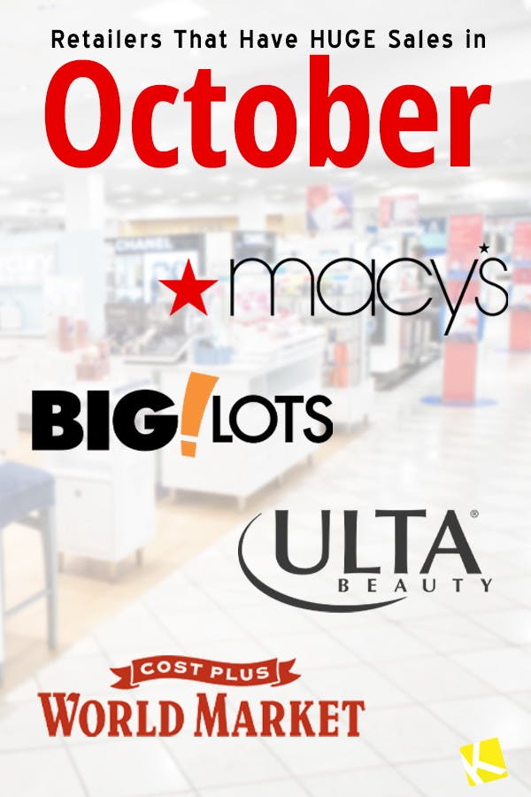 The Smart Shopper's Guide to Every Store's Major Sale - The Krazy ...