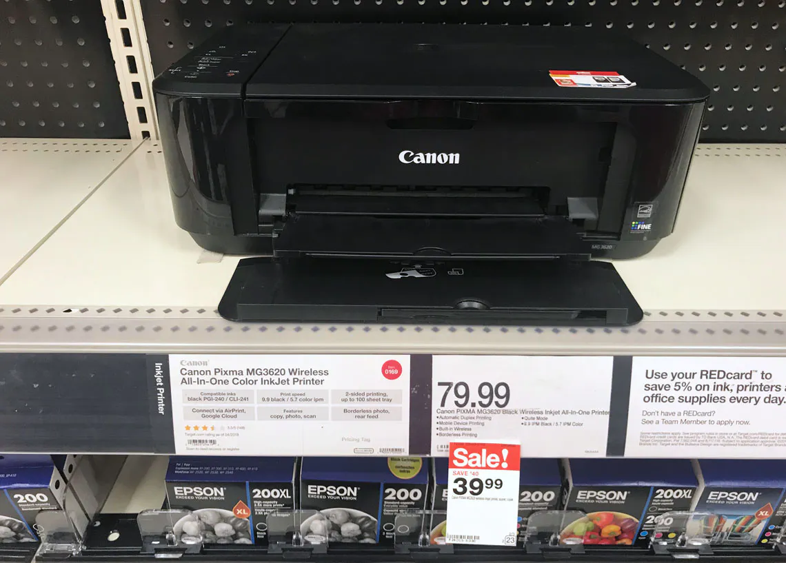Canon Printers, as Low as $37.99 at Target! - The Krazy Coupon Lady