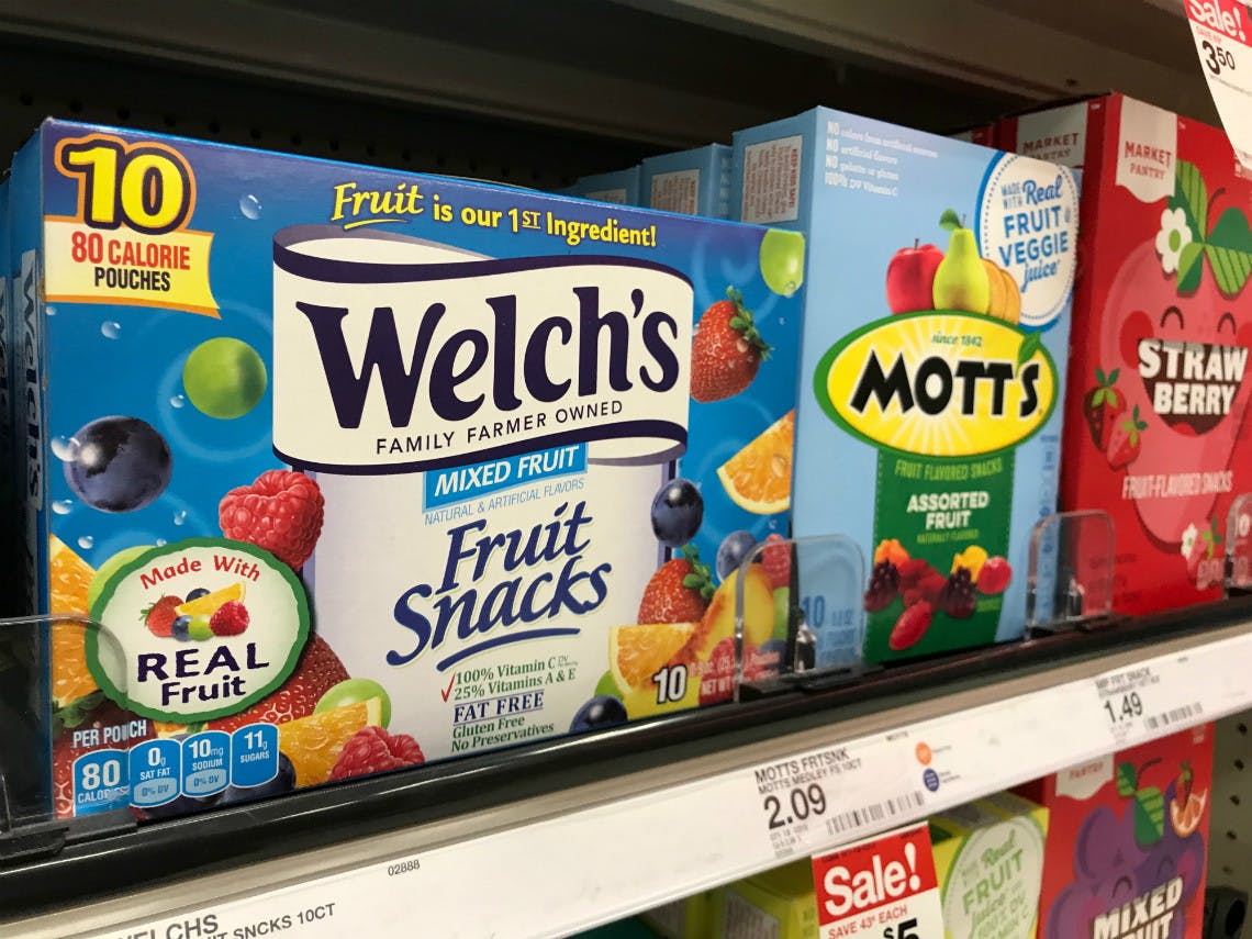 Target Fruit Snacks