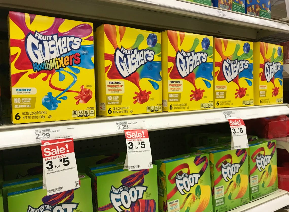 Target Fruit Snacks