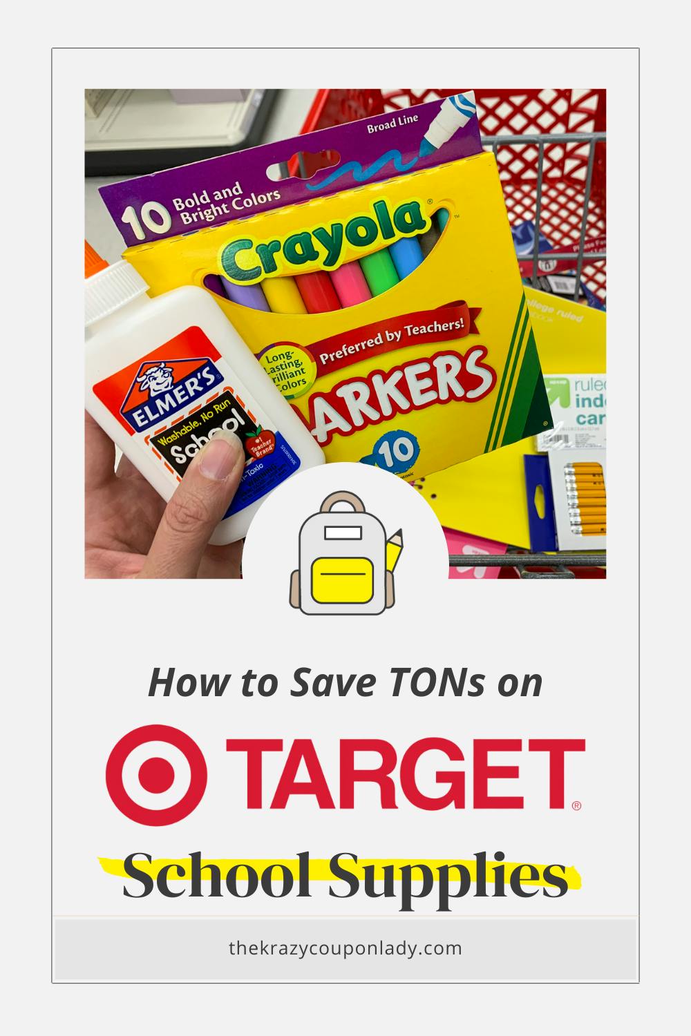 Target Back to School Supplies 2022: How to Save - The Krazy Coupon Lady