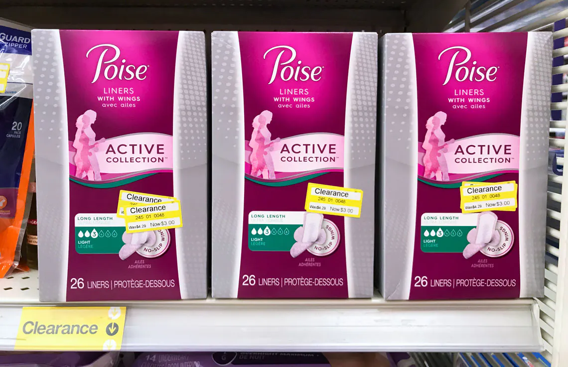Free Poise Pads at Target! - The Krazy Coupon Lady