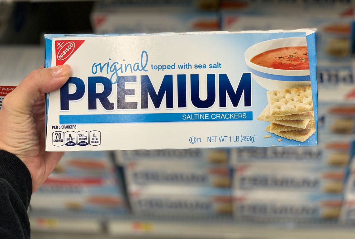 $1.74 for Saltines at Walmart with Ibotta! - The Krazy Coupon Lady
