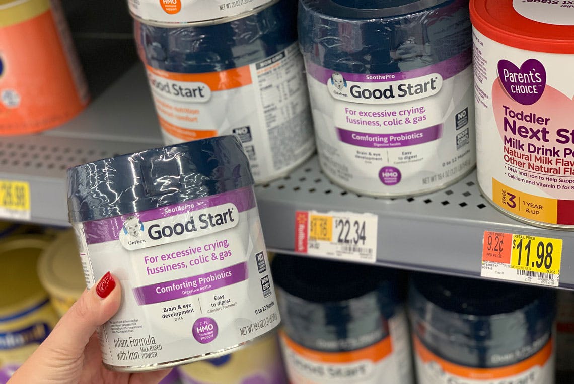 Gerber Good Start Baby Formula, Only $13.34 at Walmart! - The Krazy ...