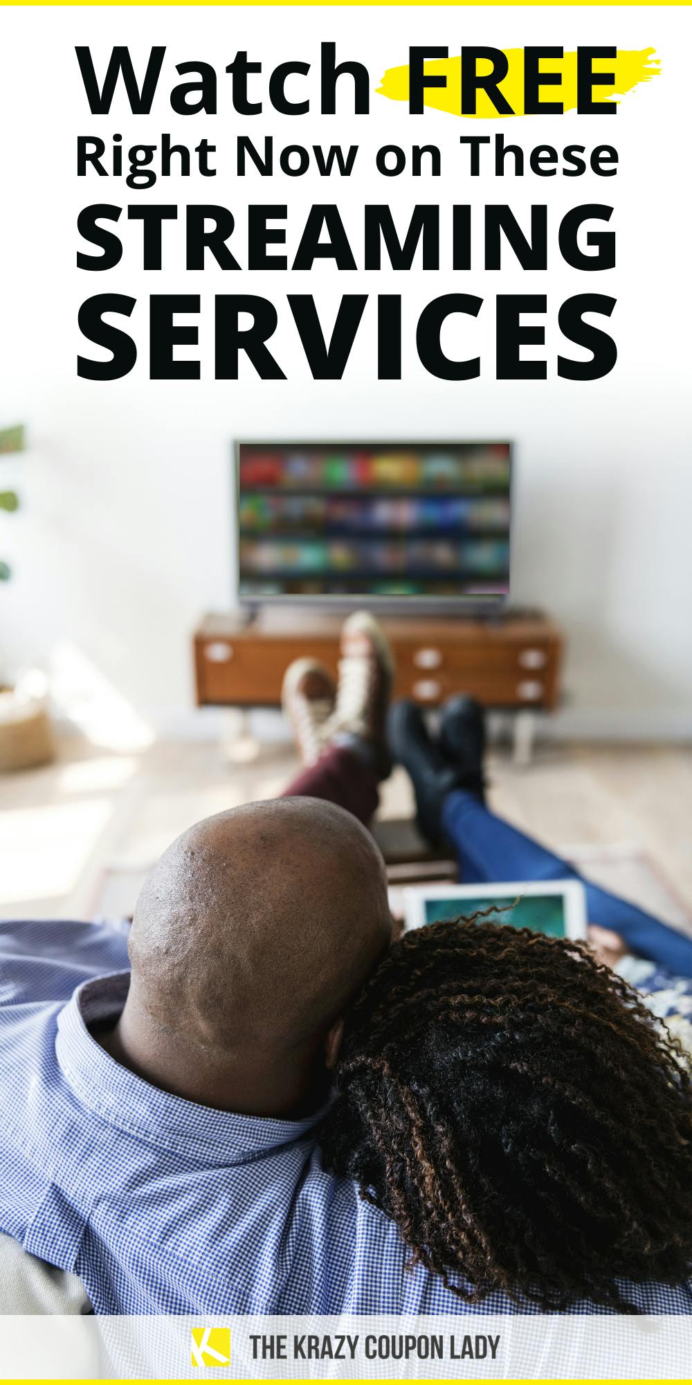 20 Best Free TV Streaming Services (2022) - The Krazy Coupon Lady