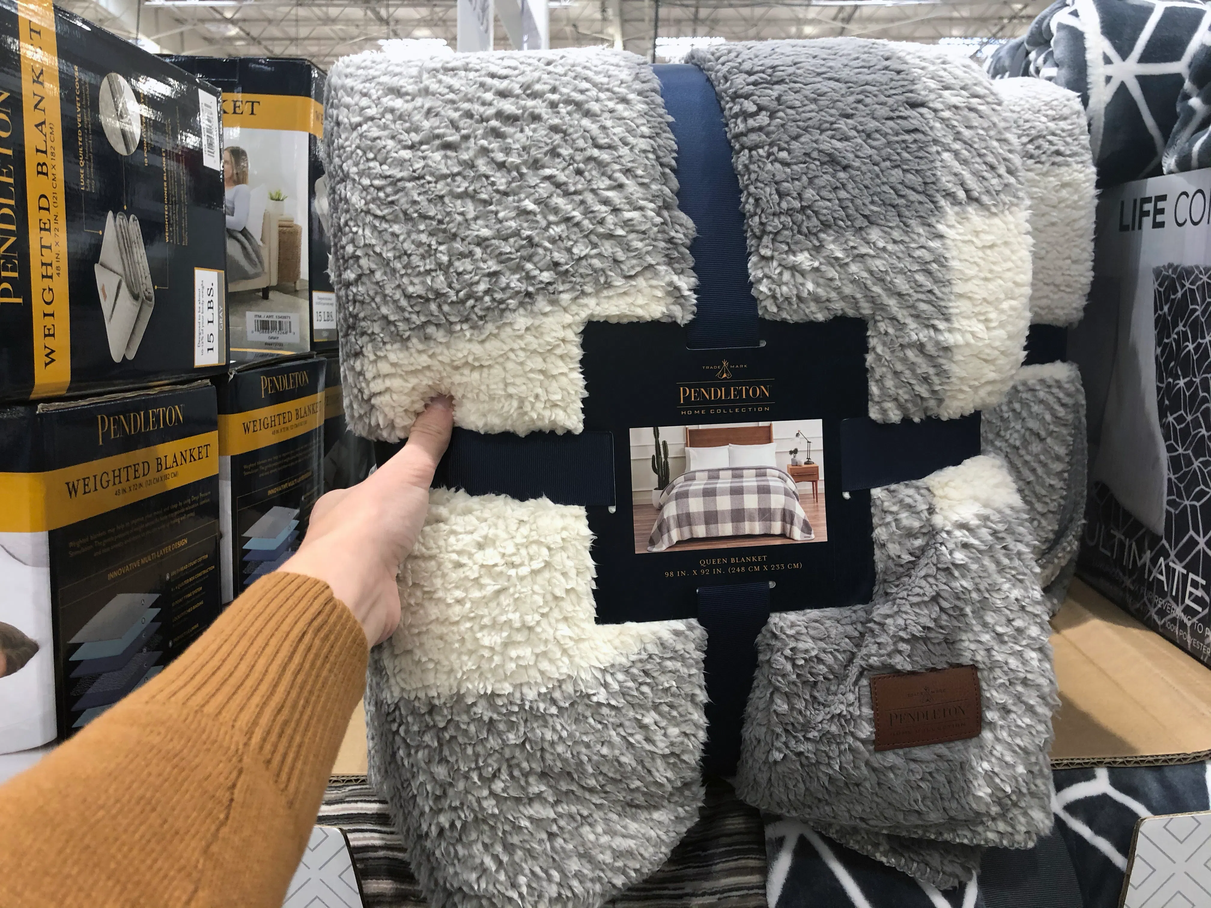 Costco Is Selling Pendleton Blankets For A Steal Plush Weighted Costco Is Selling Pendleton Blankets For A Steal Plush Weighted