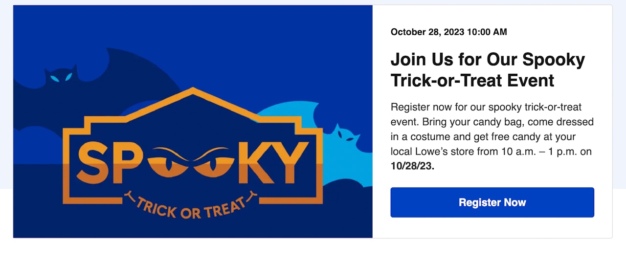 Everything to Know About Lowe's Free Trick or Treat Event - The Krazy ...