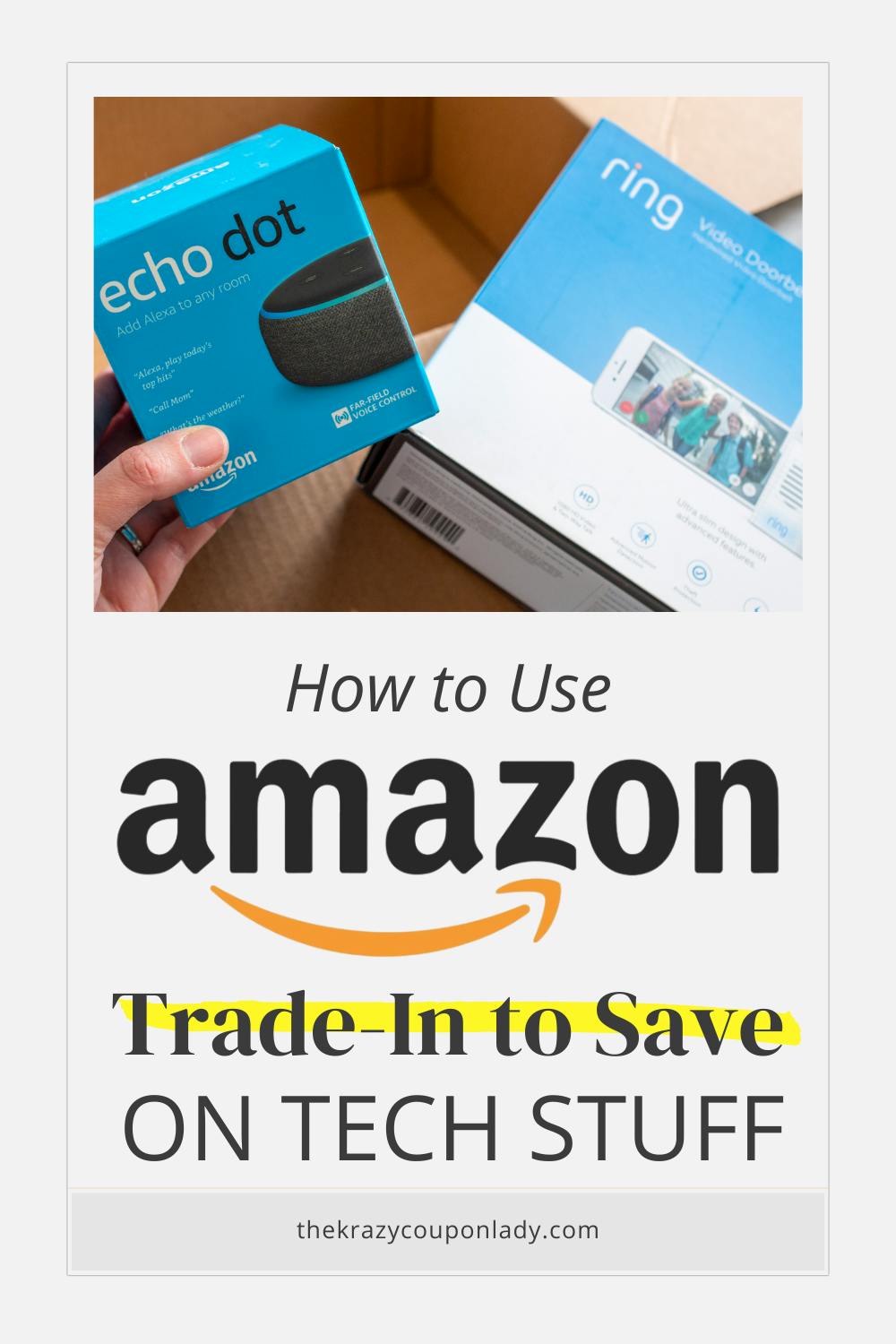 Use Amazon Trade-In to Save 25% on Tech Stuff - The Krazy Coupon Lady
