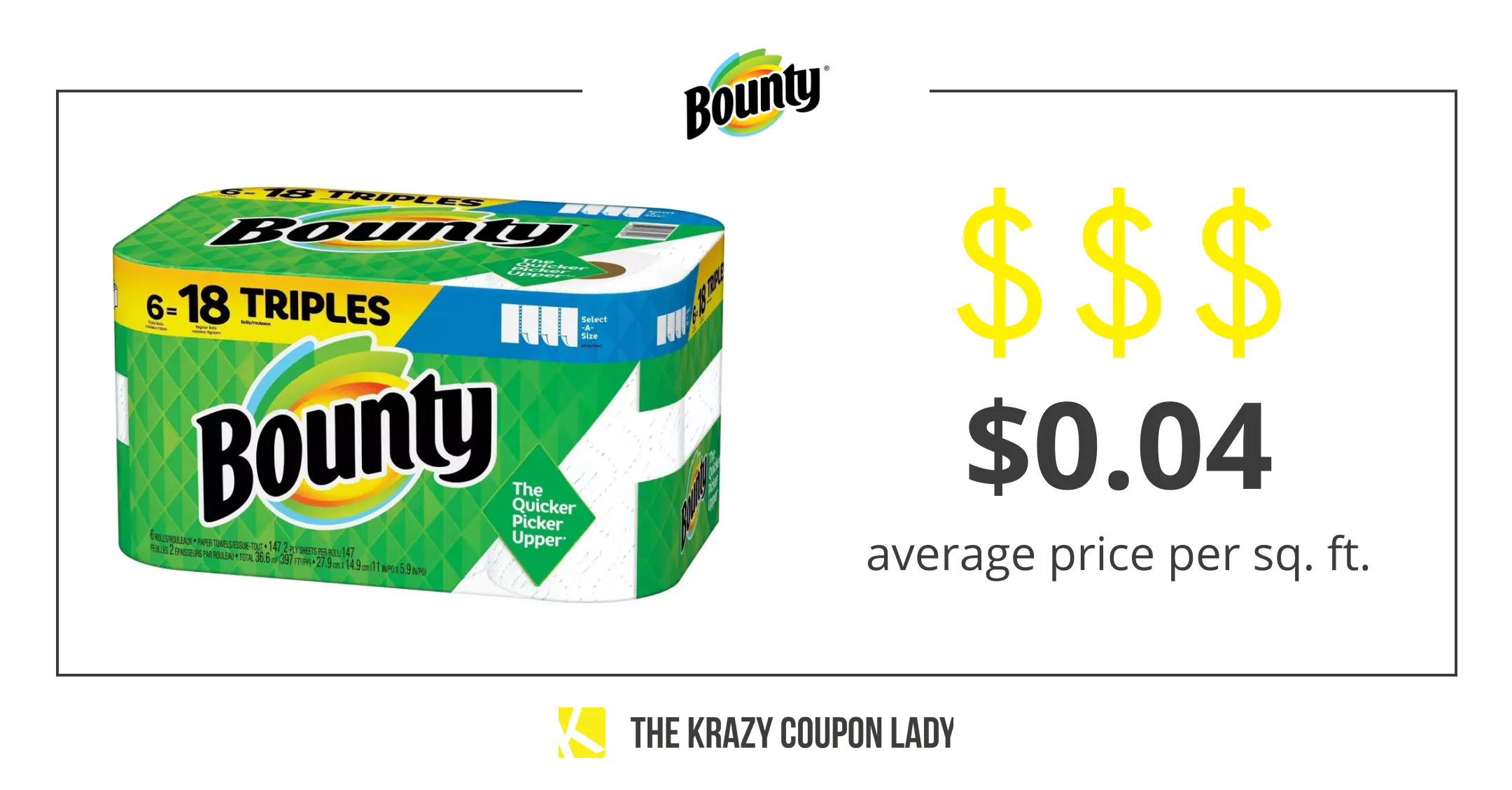 Here's Exactly How to Get the Cheapest Paper Towels - The Krazy Coupon Lady