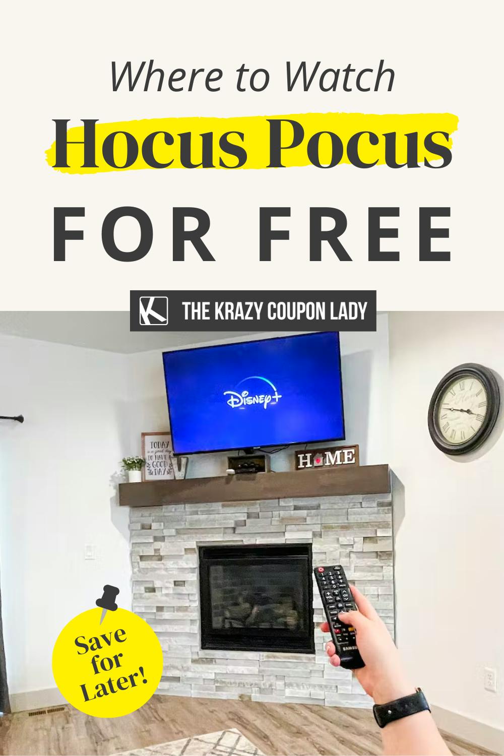 You Can Watch Hocus Pocus for Free This Halloween - The Krazy Coupon Lady