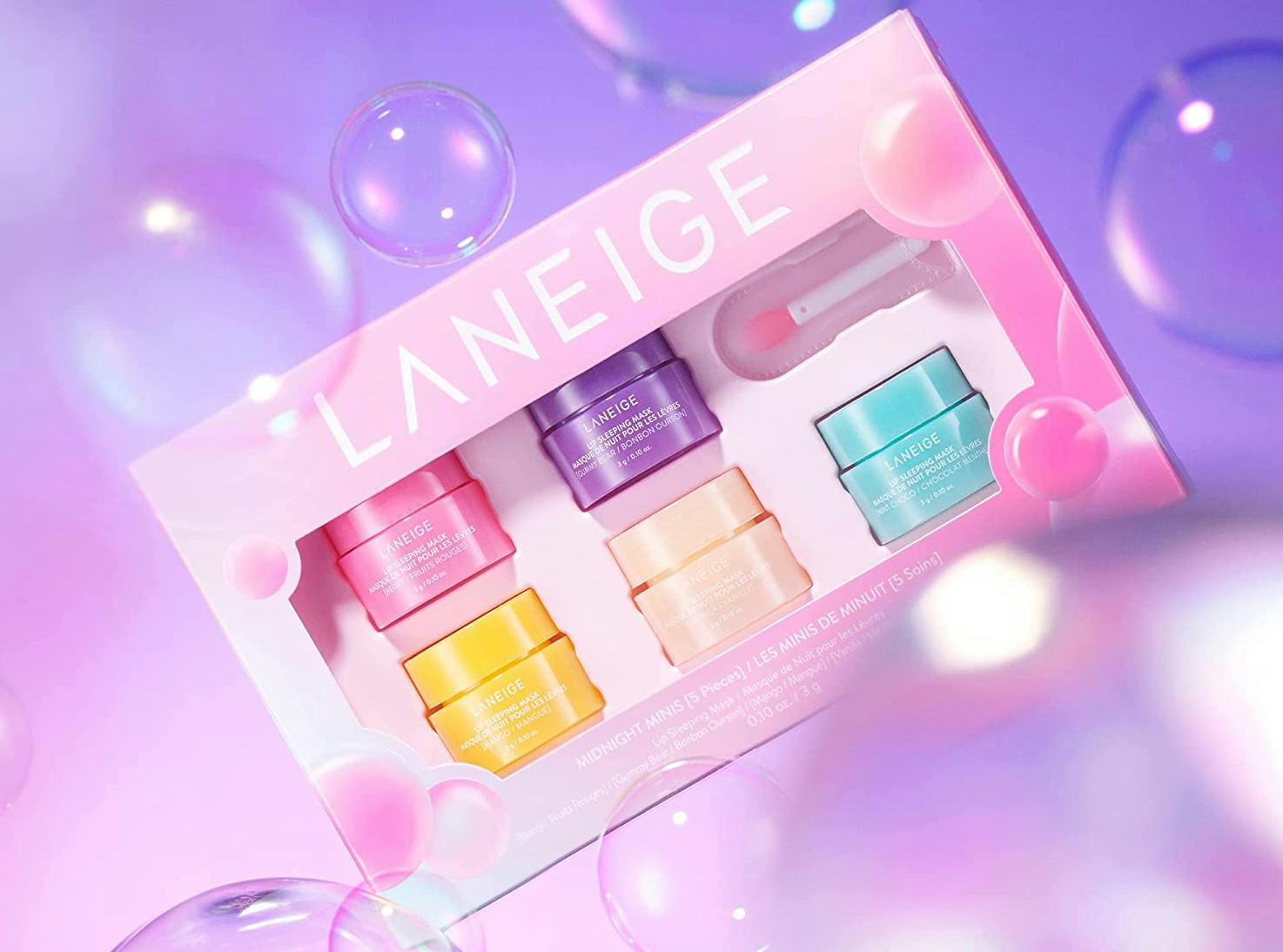 Laneige 2022 Holiday Lip Mask T Set As Low As 18 On Amazon The Krazy Coupon Lady