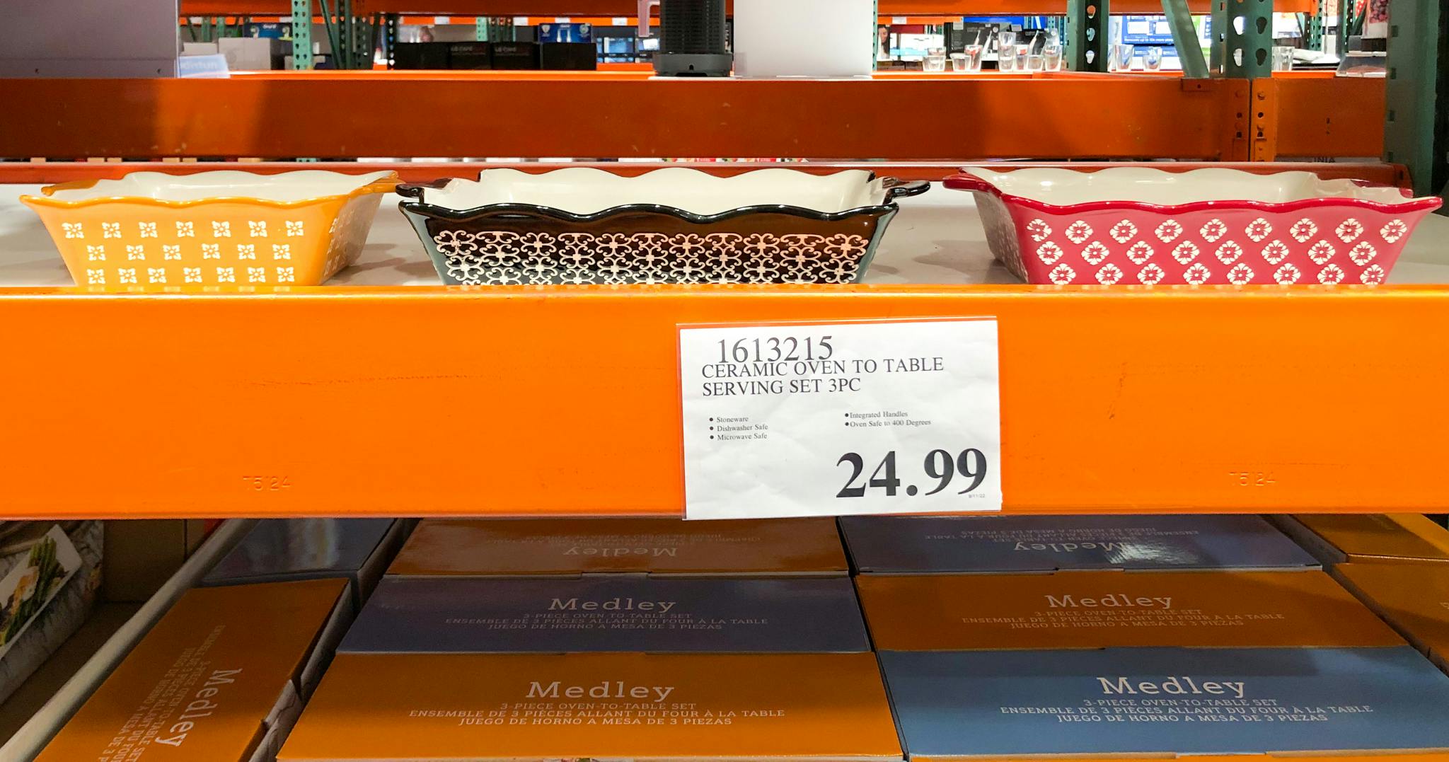 Medley Ceramic Oven to Table Bakeware Set Only 24 99 At Costco The Medley Ceramic Oven to Table Bakeware Set Only 24 99 At Costco The