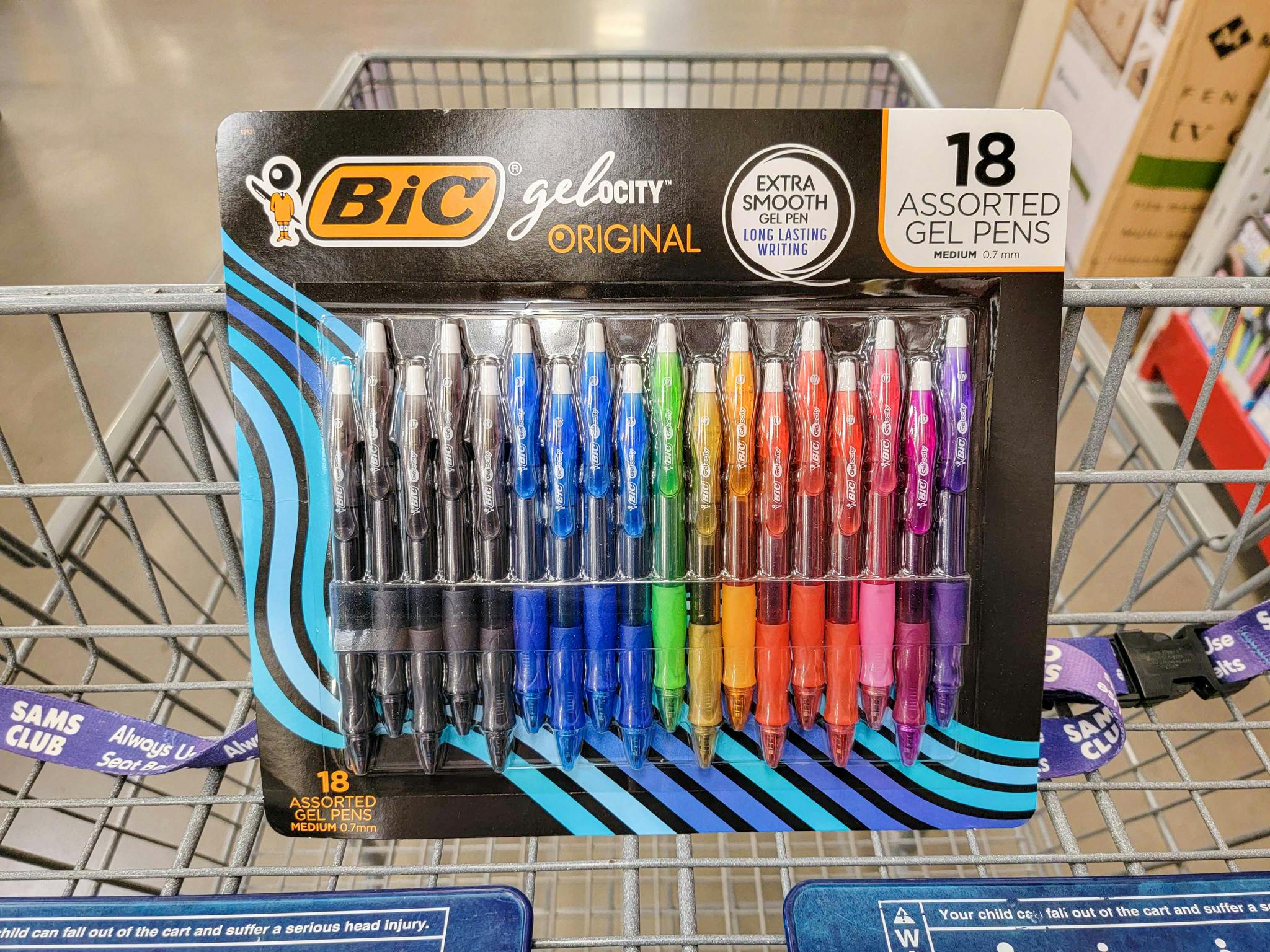 Bic Gelocity Pens 18 Count Only 691 At Sams Club The Krazy Coupon Lady