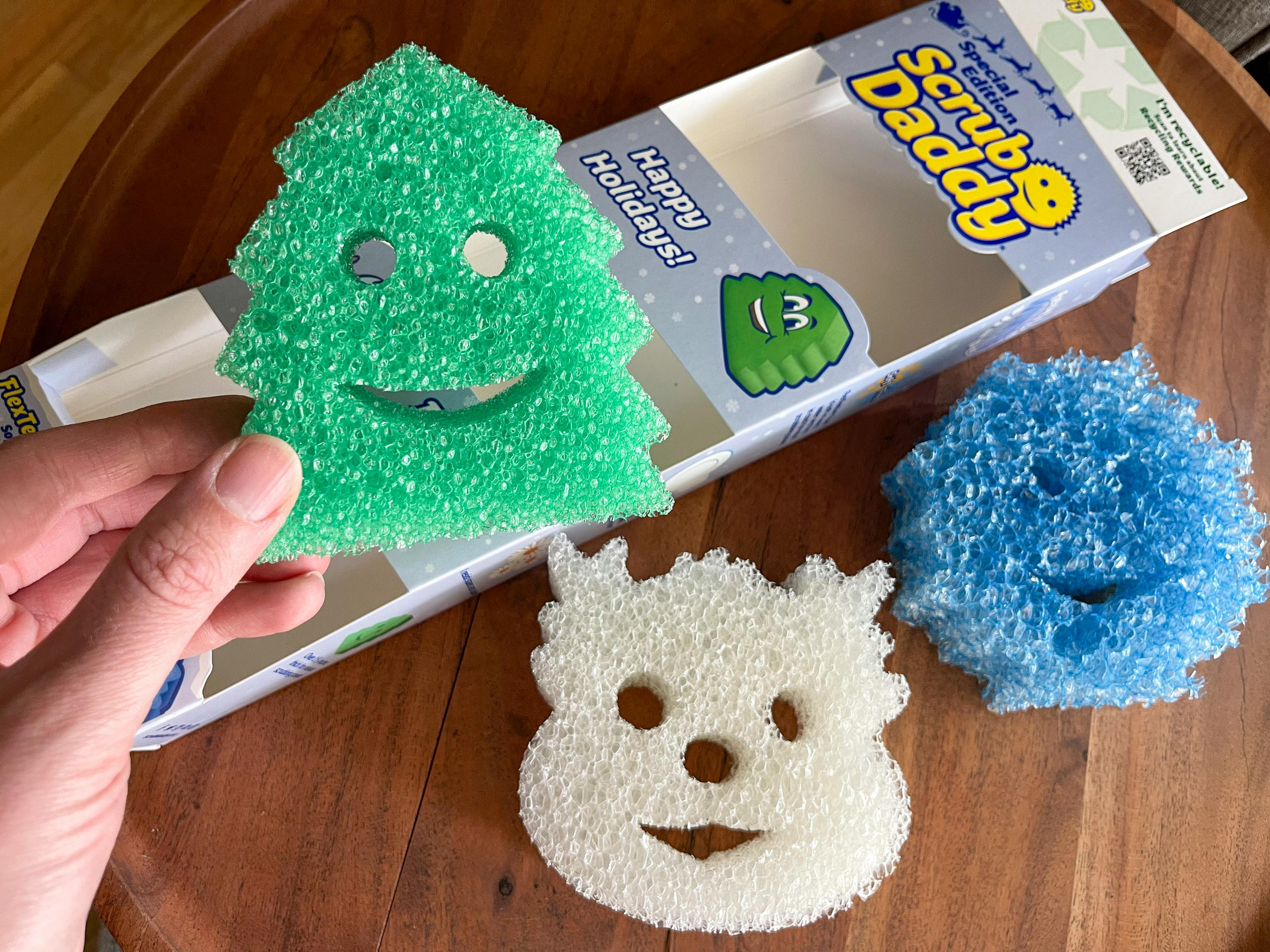 Holiday Scrub Daddy Shapes Are $4 Each, Perfect for White Elephant ...