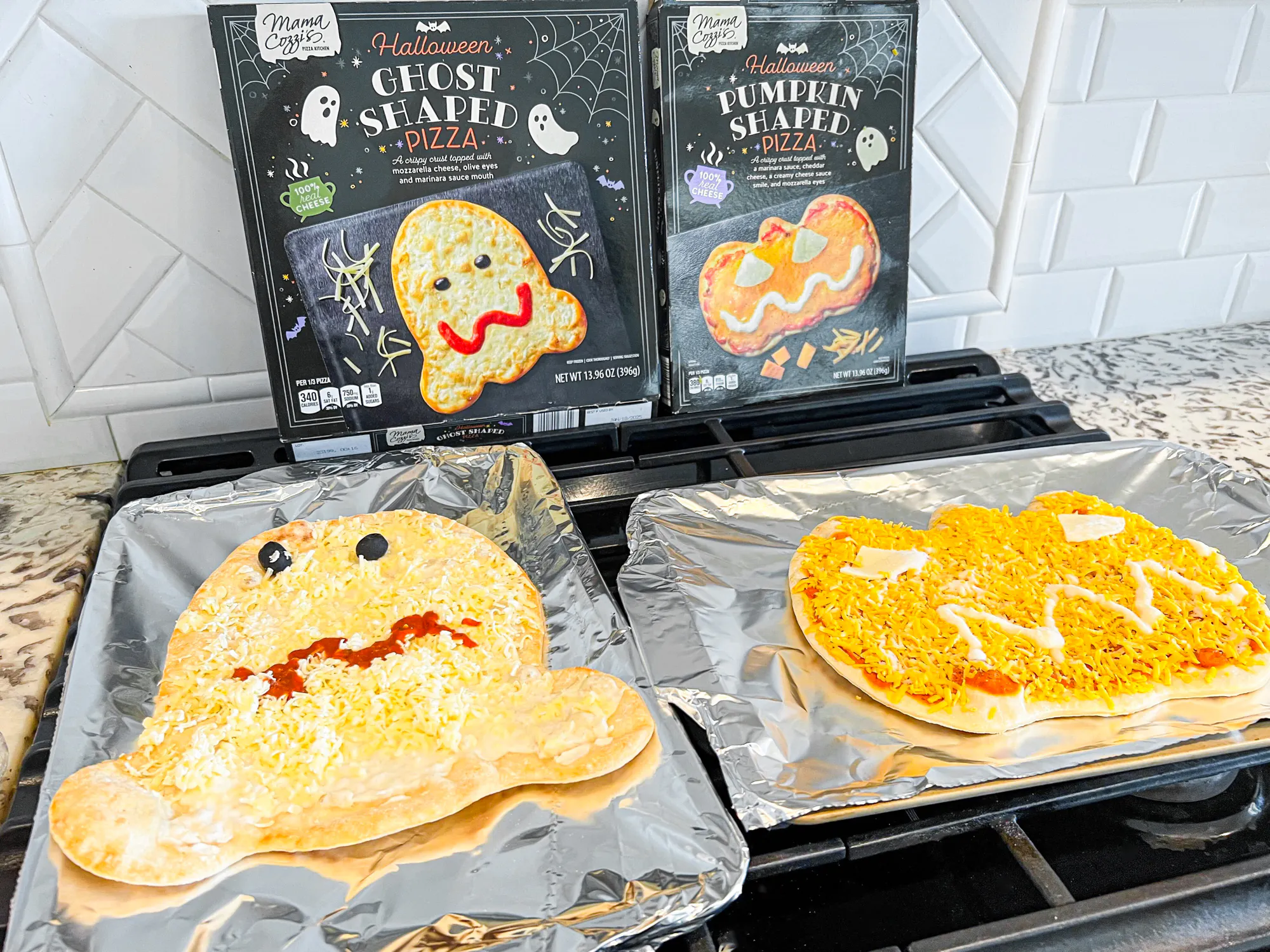 Aldi Halloween Pizza: Ghost & Pumpkin Pizza Shapes Are Here For $4.99 ...