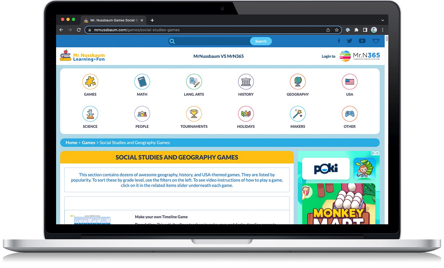 10 Fun and Free Social Studies Game Sites for Kids - The Krazy Coupon Lady