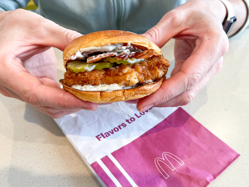 McDonald's New Bacon Ranch McCrispy is Cheaper than Chick-fil-A - The ...