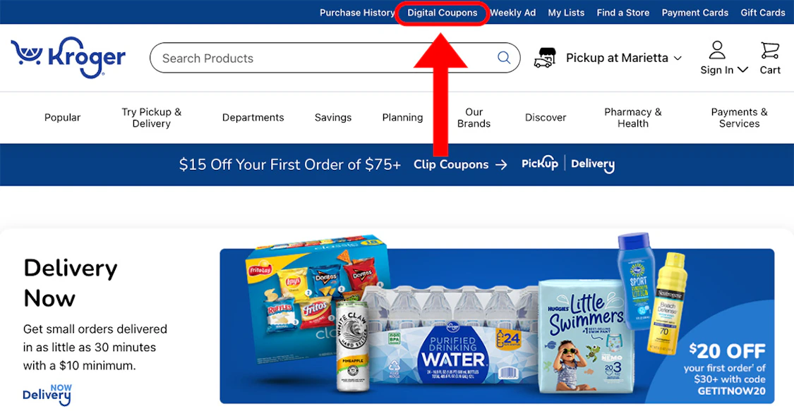 How To Use Digital Coupons at Kroger (Without Downloading the App ...