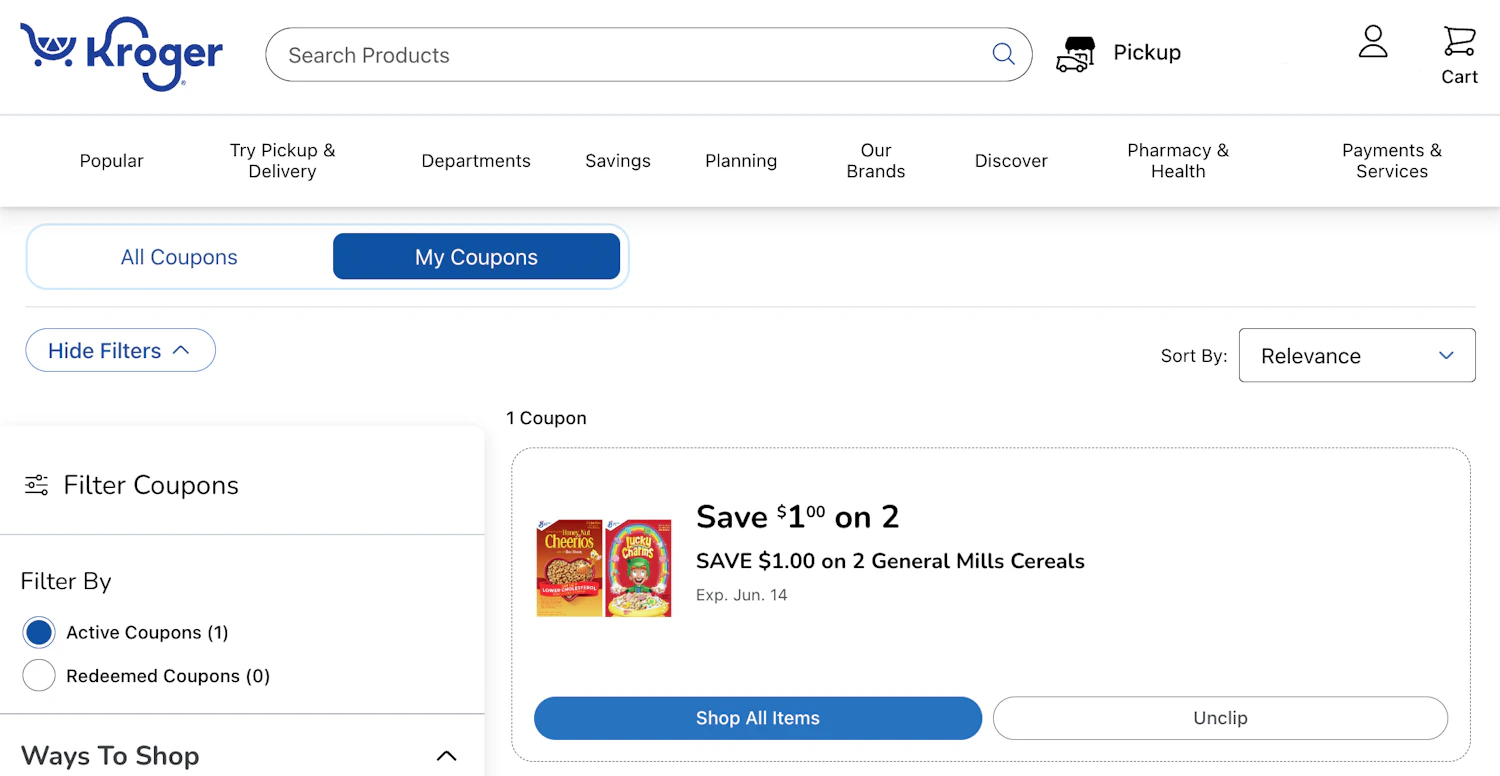 How To Use Digital Coupons at Kroger (Without Downloading the App ...