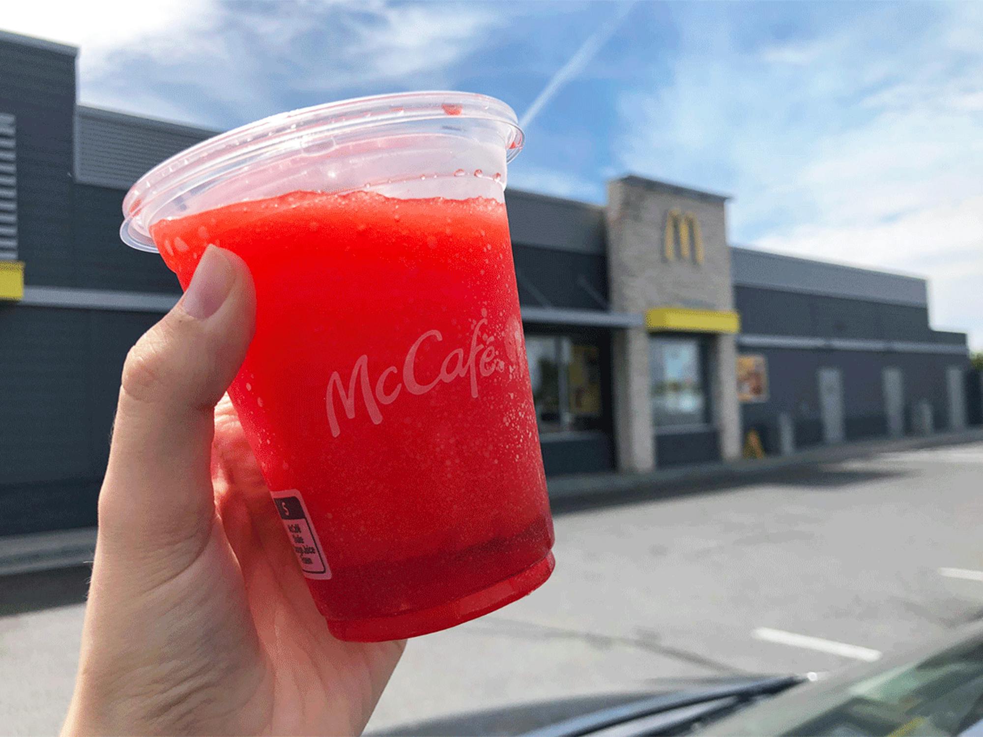 McDonald's Frozen Drinks Adding Strawberry to Lineup in Select Markets ...