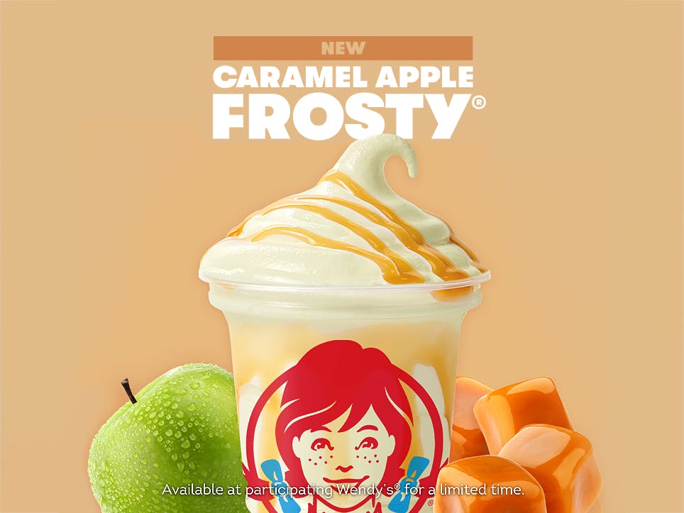 Wendy's Caramel Apple Frosty Expected in Late Summer 2023 - The Krazy Coupon Lady