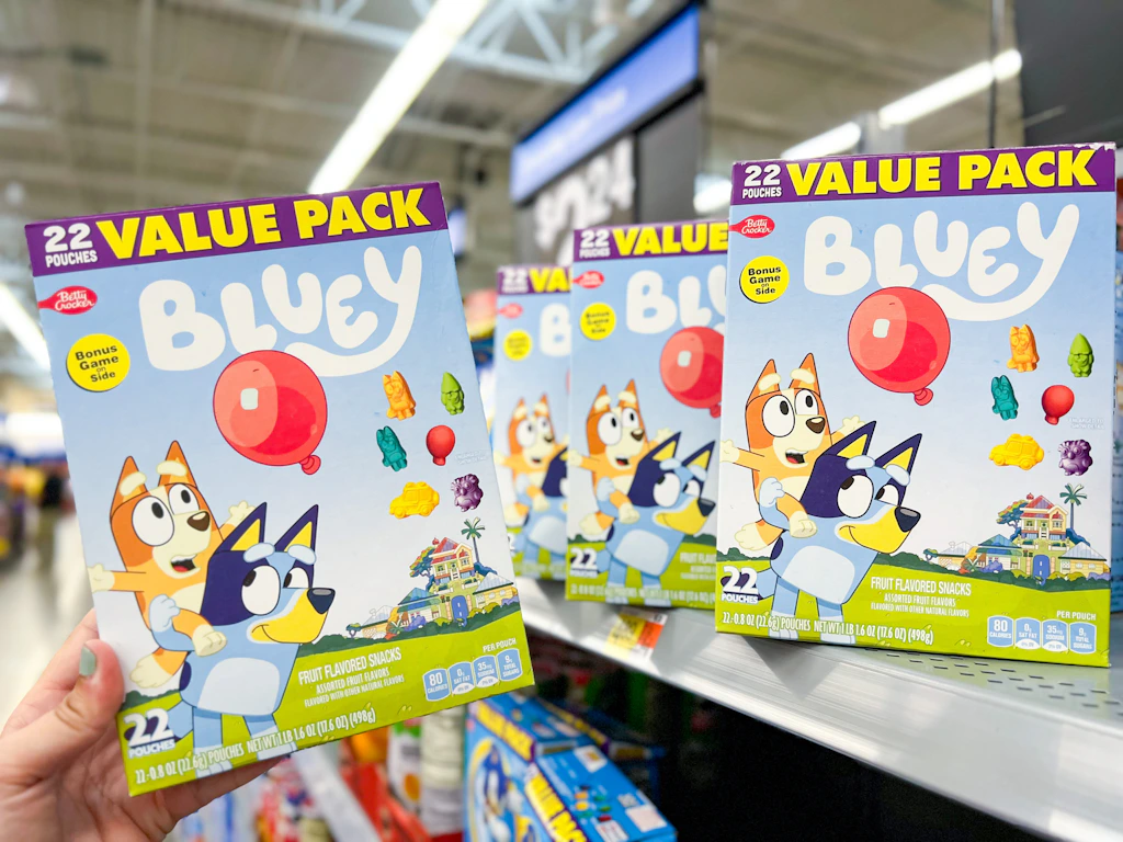 Buy Two Bluey Fruit Snacks at Walmart, Submit Receipt, & Get FREEBIE ...