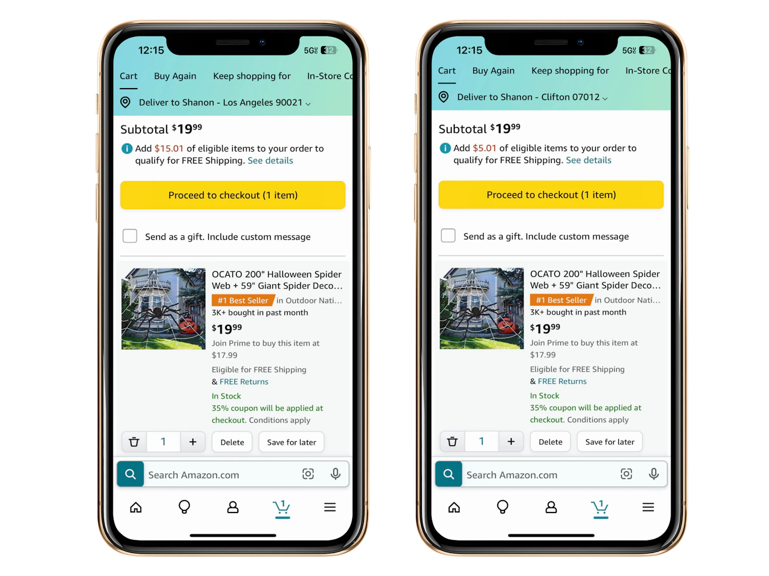 Amazon Free Shipping Minimum Inceased from $25 to $35 - The Krazy ...