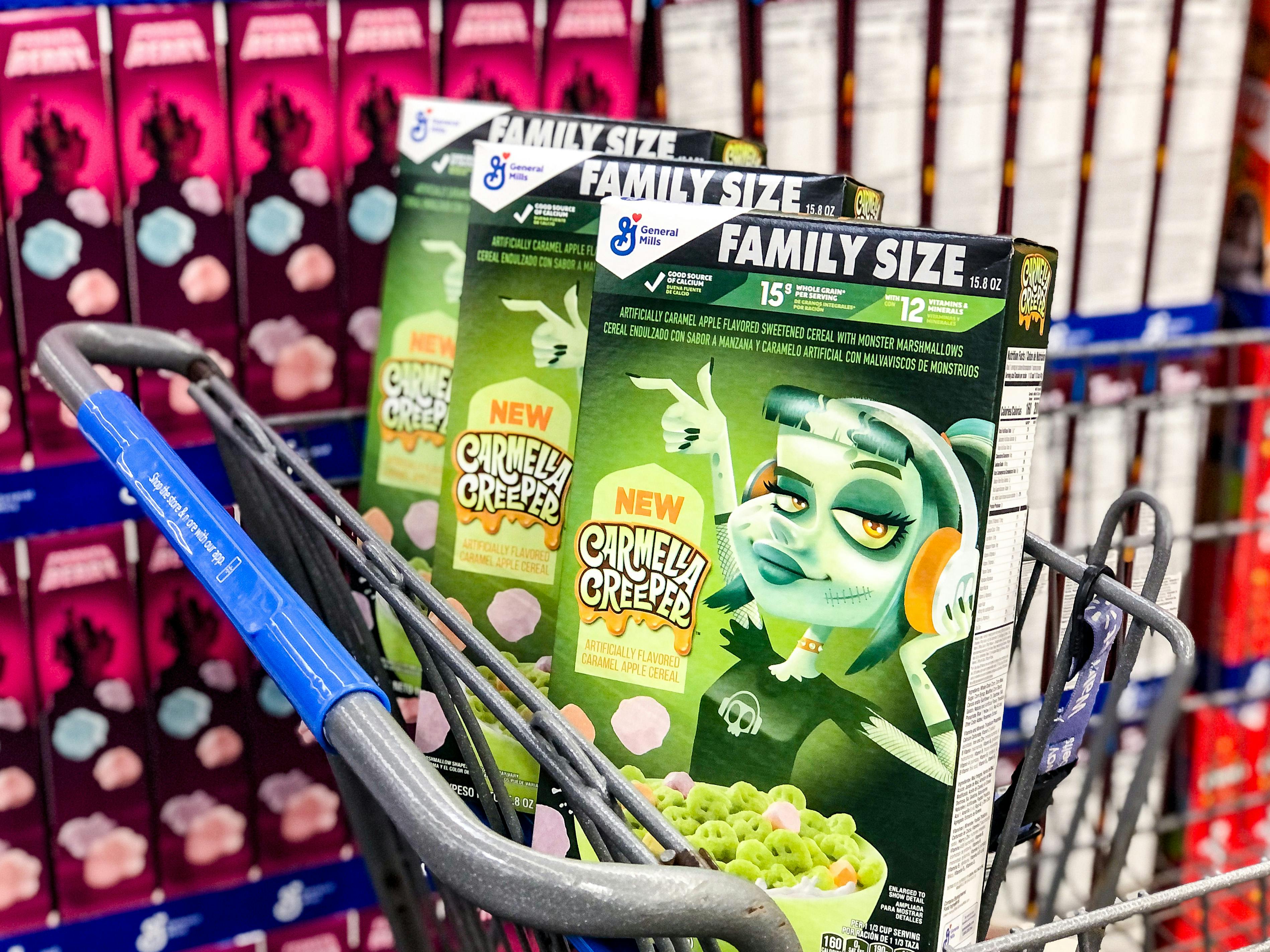 Monster Cereals Get a Fresh New Character With Carmella Creeper - The ...